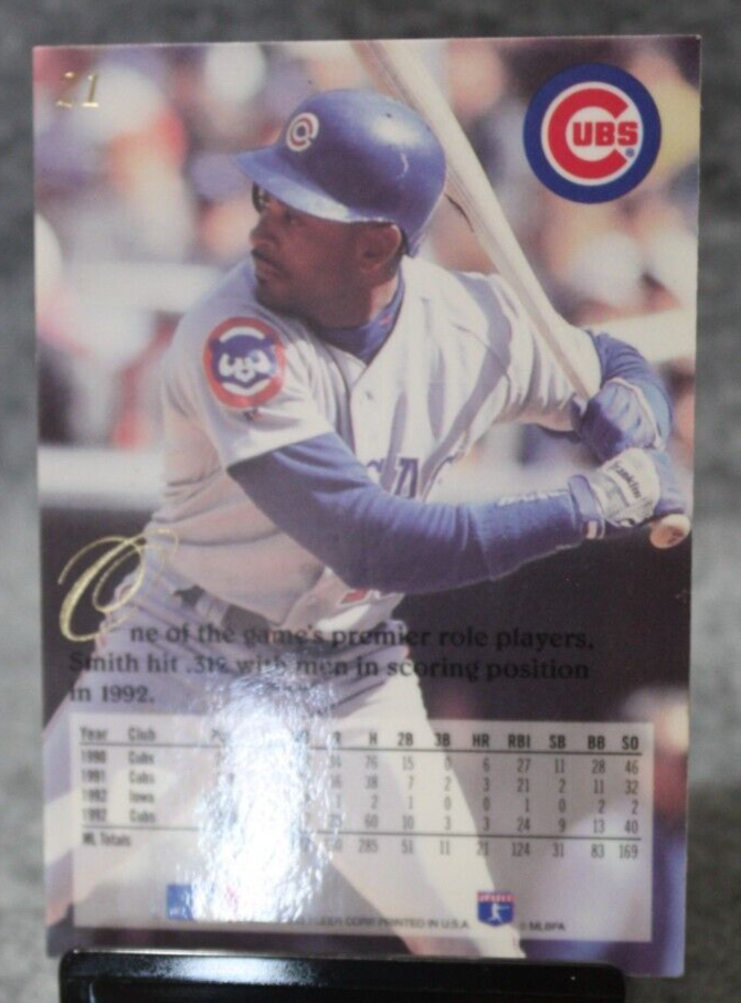 1993 Flair Dwight Smith Card #21 Cubs | eBay