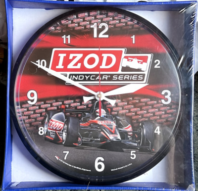Vintage Izod Indy Car 2007 Wincraft Sports Clock - Man Cave New in Box ...