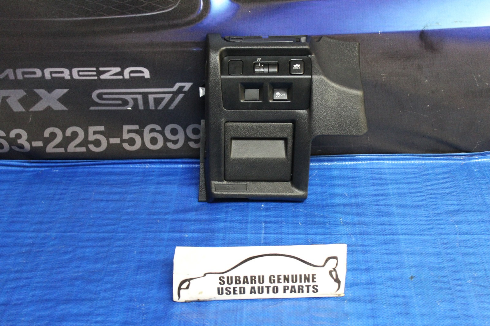 15-16 2015-2016 SUBARU WRX STI KICK PANEL W/ SWITCHES | eBay