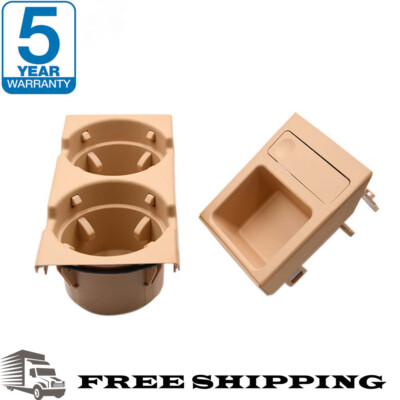 New Center Console Cup Holder Beige For BMW 3 Series E46 1998-2007 ...