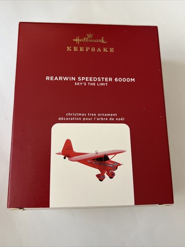 New Hallmark Rearwin Speedster 6000M Sky's The Limit 24th Keepsake ...