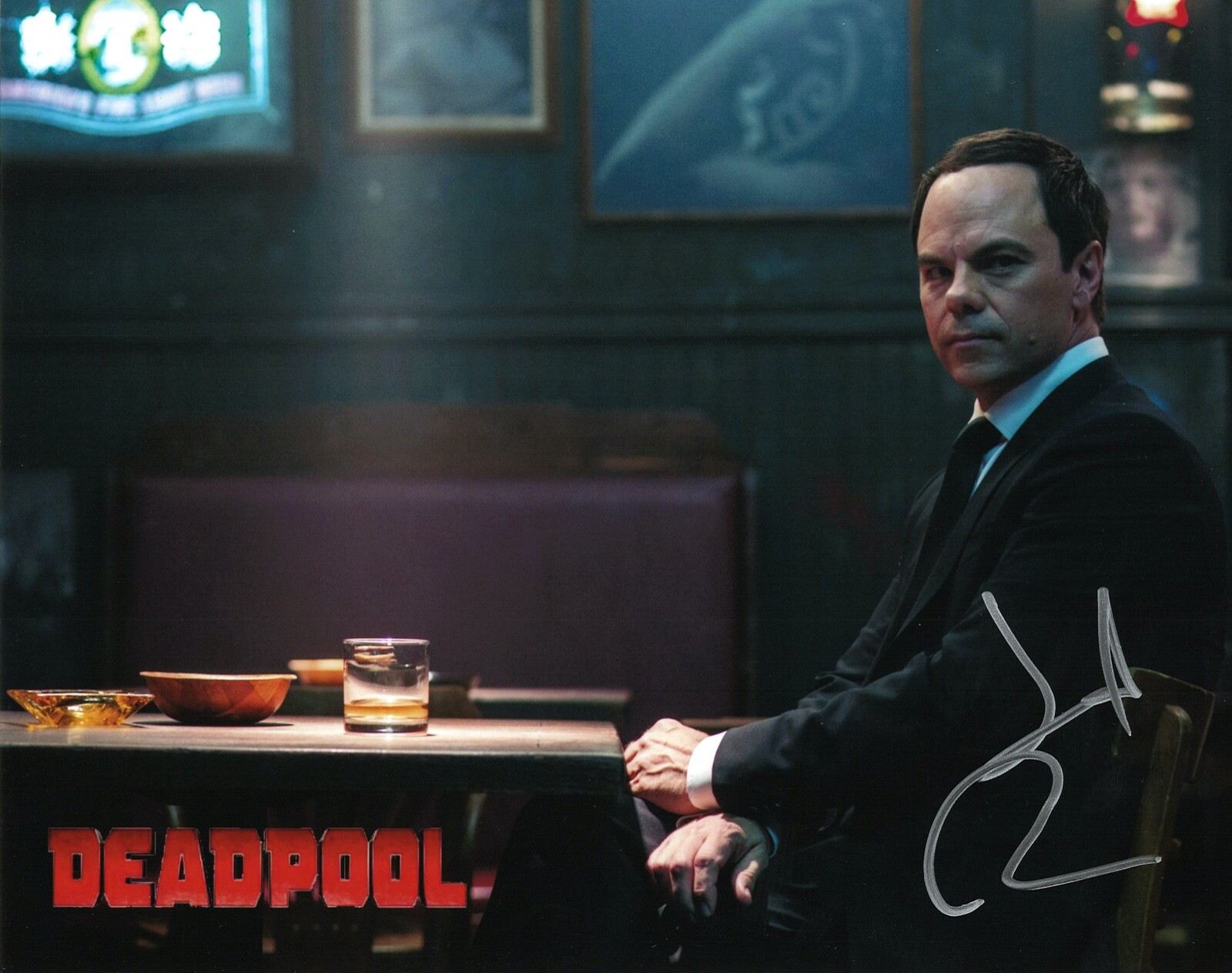 Deadpool- Jed Rees, The Recruiter signed 8x10 photo | eBay