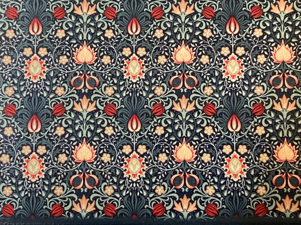 Jewellery Box William Morris Persian Art Nouveau Upcycled Vintage ...