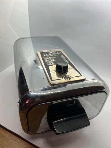 Vintage Knapp Monarch Redi Baker Chrome Cooker Baking Counter Top Oven ...