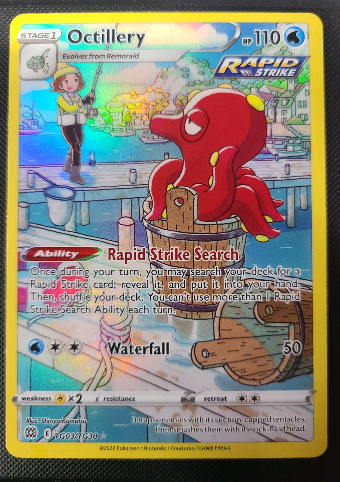 Octillery TG03/TG30 - Character Rare - Brilliant Stars - Pokemon TCG ...