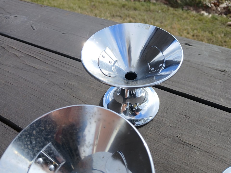 8 Vortex Metal Soda Fountain Ice Cream Dixie Paper Cone Holders No 8789 ...