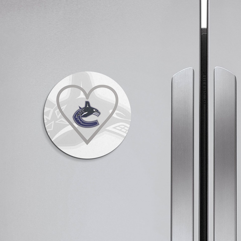 Vancouver Canucks NHL | 4'' X 4'' Round Decorative Magnet | eBay