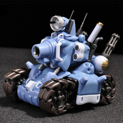 YH Metal Slug Super Vehicle SV-001 tank movable inner structure blue ...