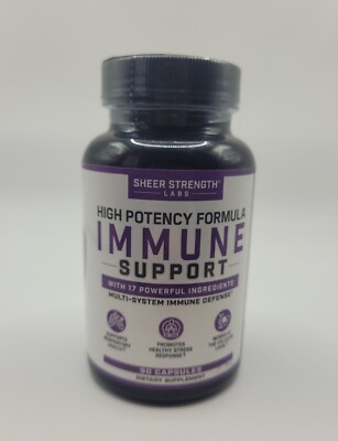 Sheer Strength Labs High Potency Formula Immune Support 90 Capsules | eBay