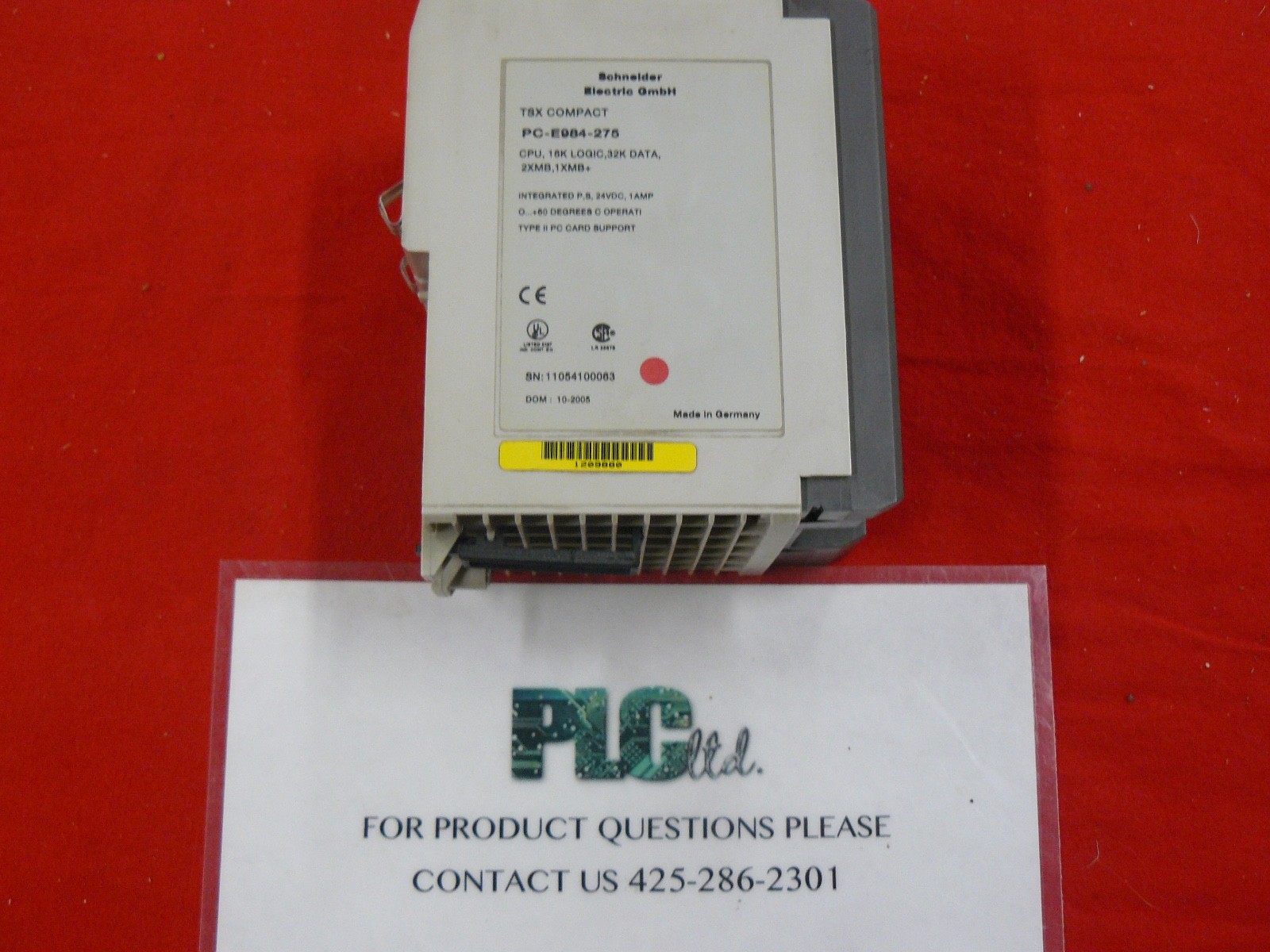 PCE984275 Tested Modicon Compact CPU PC-E984-275 | eBay