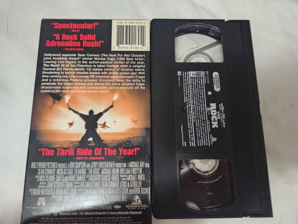 The Rock (VHS, 1998) 786936018042 | eBay