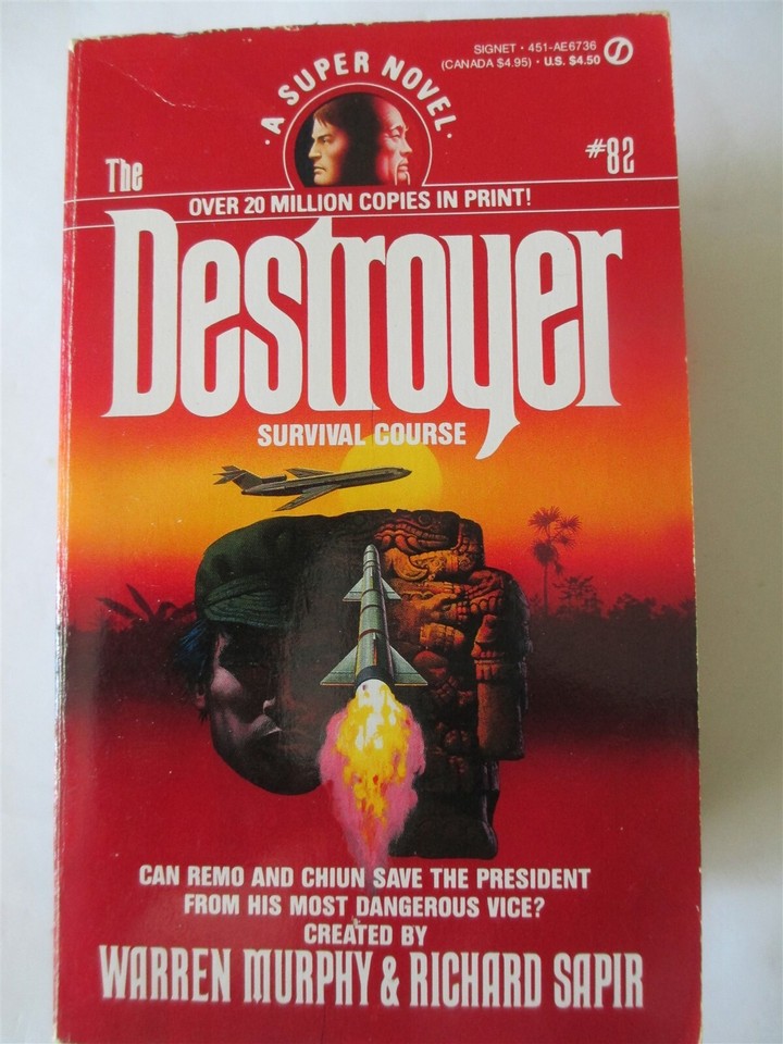 the Destroyer Remo Williams Murphy Sapir books your choice 2.49 + flat ...