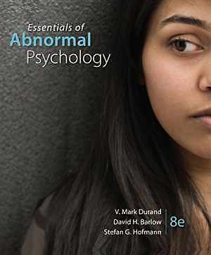 Essentials of Abnormal Psychology - Hardcover, by Durand V.; Barlow ...
