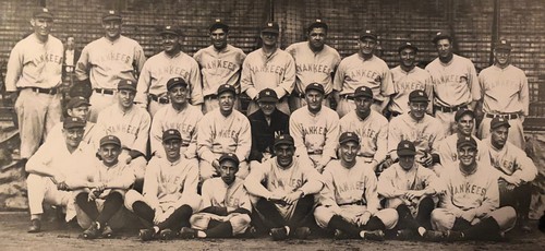 1927 BABE RUTH & MURDERERS ROW YANKEES PHOTO FROM ORIGINAL NEGATIVE ...