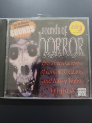 Halloween Sounds of Horror CD 2007 PC Treasures Factory Sealed | eBay