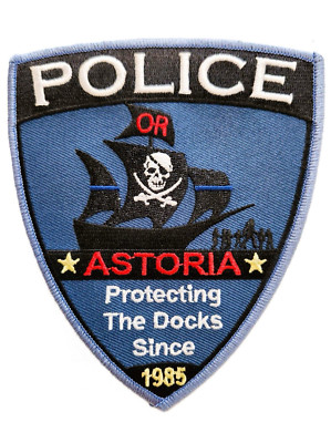 The Goonies Movie 40th Anniversary Patch Astoria Oregon Police ...