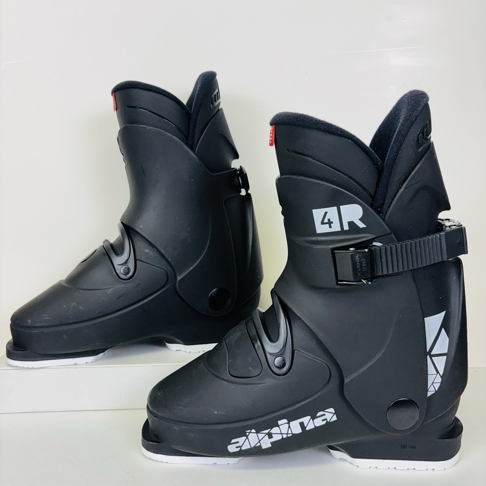 Alpina R4.0 Rear Entry Ski Boots Black Mens 7 Never Used | eBay