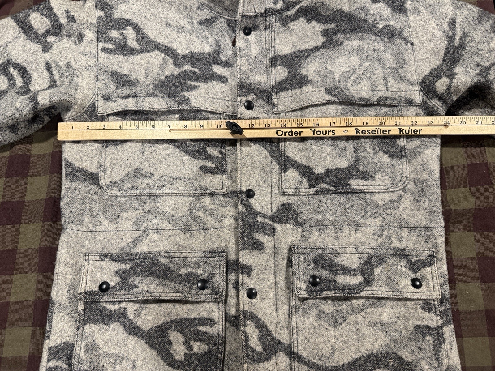Sleeping Indian Wool Parka- L - Made In USA - Filson, Weatherwool ...