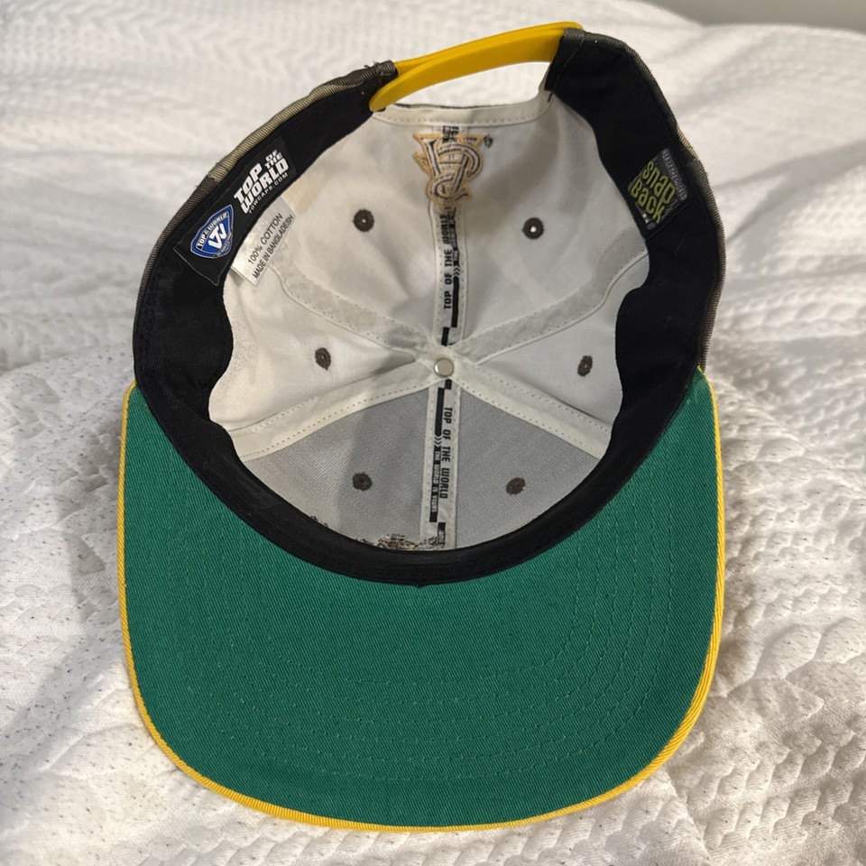 Arizona State Sun Devils College Camo And Yellow Cap With Adjustable ...