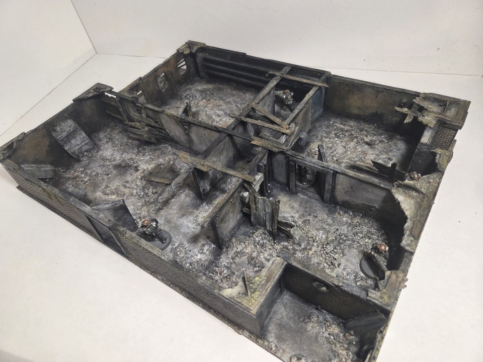 Wargames Terrain Scenery Building Ruins Warhammer FALLOUT 40K Bolt ...