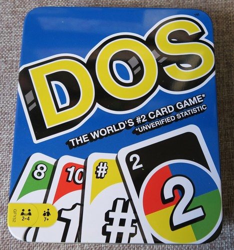 Mattel DOS Card Game from Makers of UNO with Collector's Tin | eBay