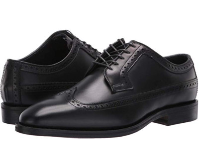 New in Box Mens Allen Edmonds Greene Street Oxford Black Shoes SZ 10 M ...