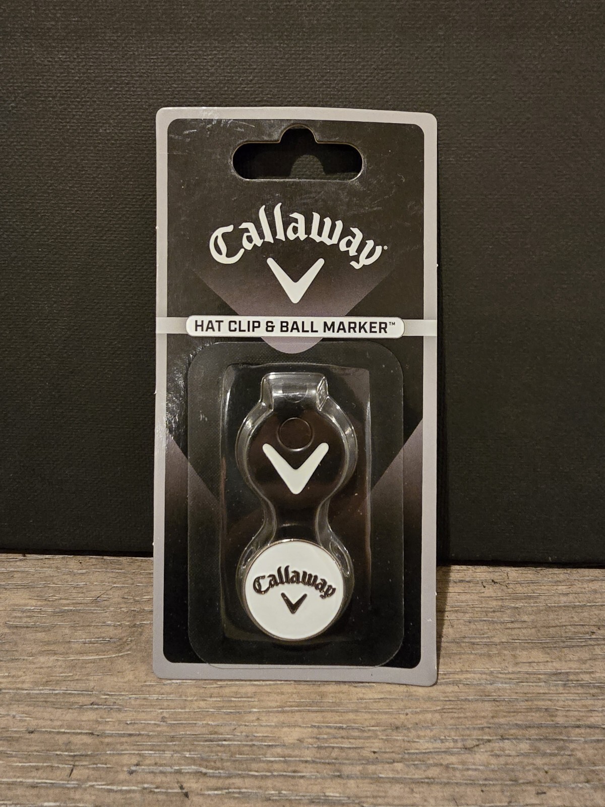 *NEW* Callaway Hat Clip and Magnetic Ball Marker Black/ White | eBay