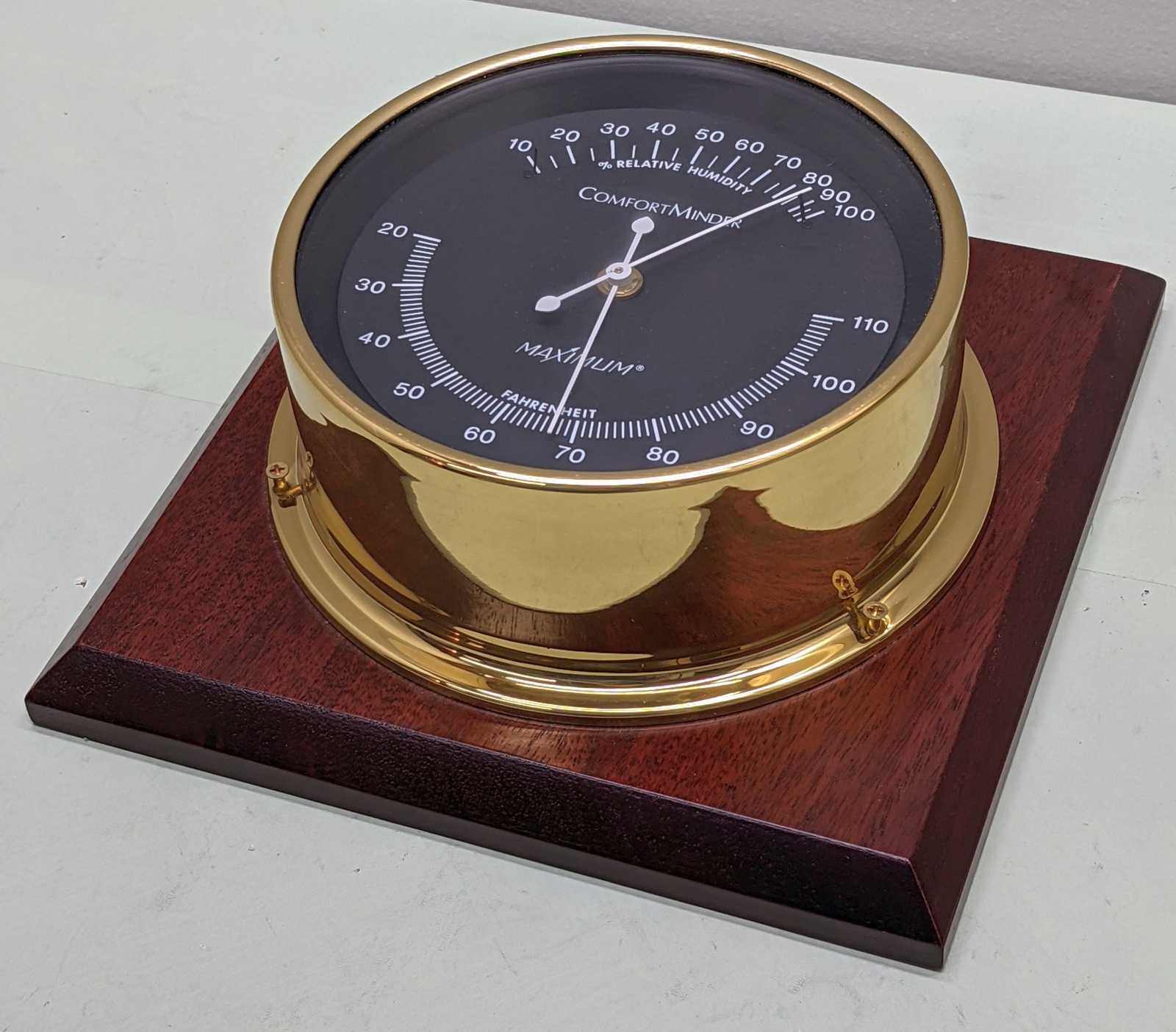 Maximum ComfortMinder Indoor Temperature and Humidity Instrument F*S | eBay