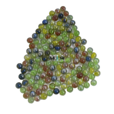 Marble Glass Pebbles for Decoration & Kid Playing Colourful Kanche Fish ...