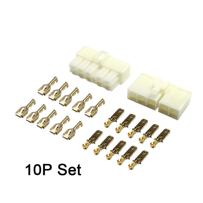 Electrical Automotive Wire Connectors Male Female Socket Plug Terminal ...