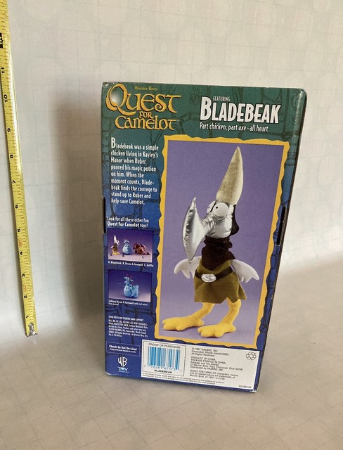 1997 Hasbro Quest for Camelot Featuring Bladebeak Plush Figure Toy for ...