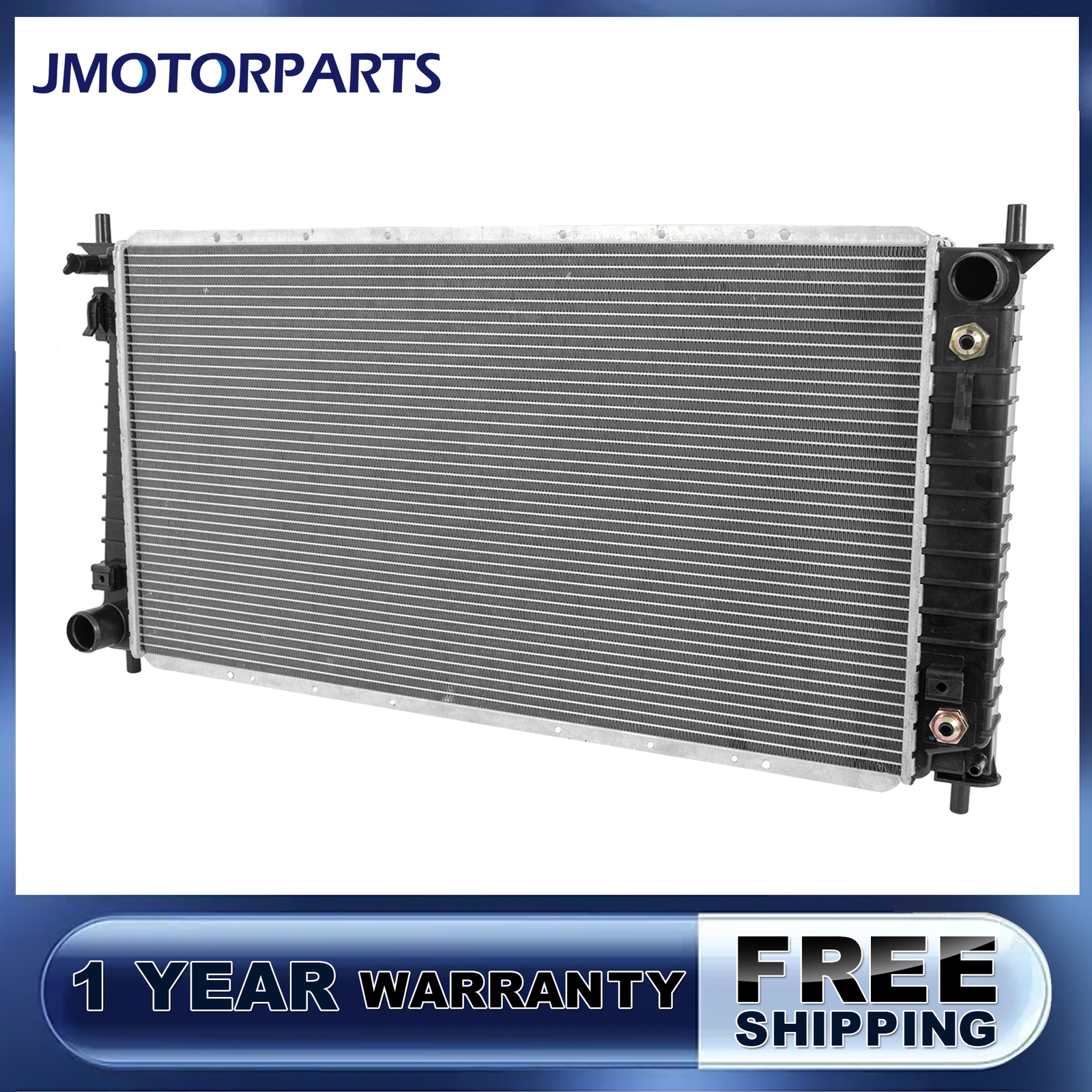 Aluminum Radiator For Ford F-150 Expedition Lincoln Navigator Mark LT ...