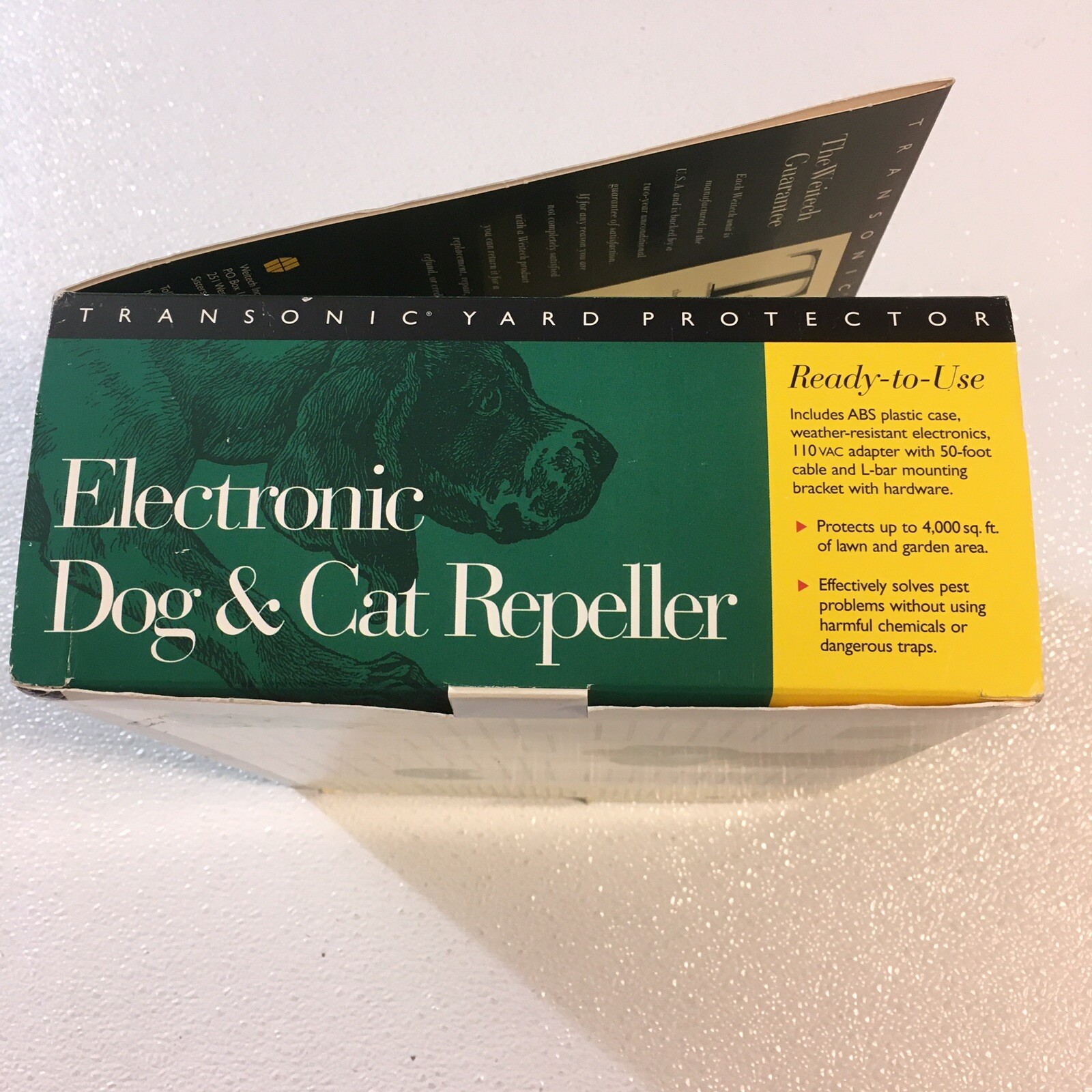 WEITECH Model 0048 Electronic Dog & Cat Repeller with Motion Sensor ...