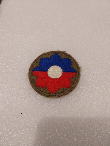 Beau patch armee us 9th INFANTRY DIVISION WW2 original | eBay