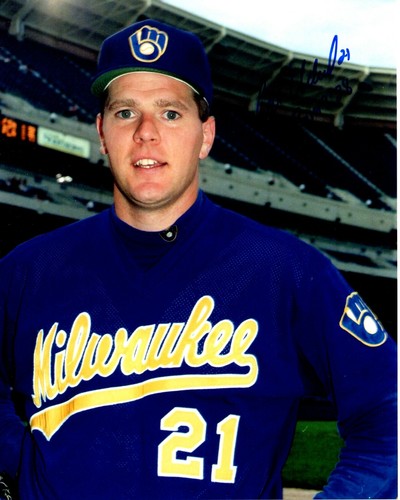 Cal Eldred 1991-1999 Milwaukee Brewers Pitcher Autographed Signed 8x10 ...