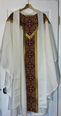 Vestments - Catholic Priest White