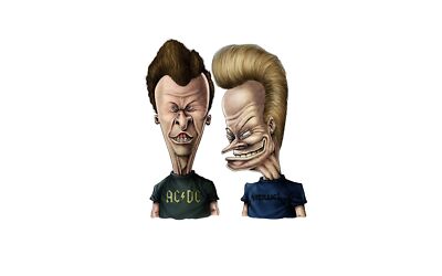 DC beavis butthead realistic tv series fan art cartoon playmat gaming ...