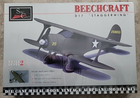 New Spec Cast Beechcraft D17 Staggerwing Die Cast Metal Body Airplane ...