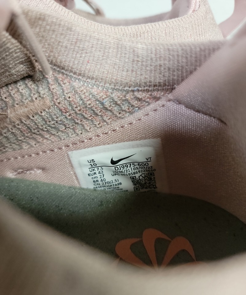 Nike Air VaporMax 2021 Flyknit DJ9975-600 Pink Oxford Women's Size 10 ...