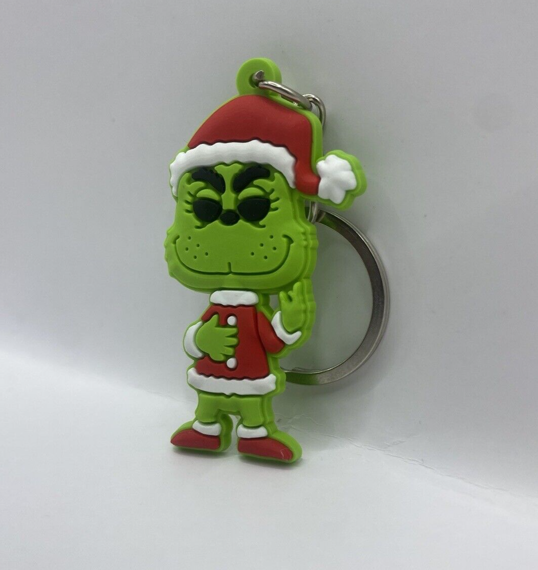 Grinch Keyring Christmas Grinch Gift Funny Cute Green Grinch in ...