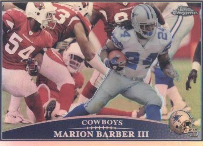 2009 Topps Chrome - Marion Barber III #TC32 Refractor for sale online ...