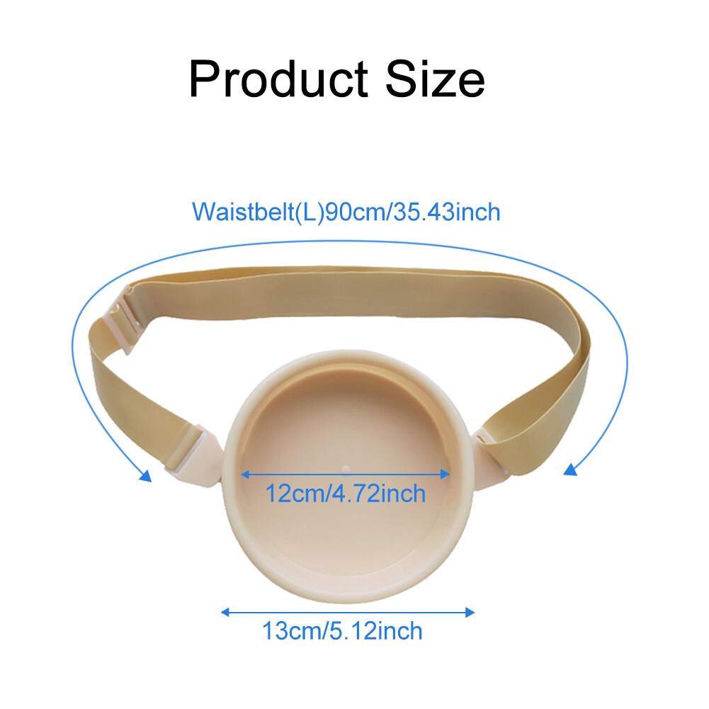 Ostomy Shower Guard Stoma Ileostomy Adjustable Belt Wound Protector ...