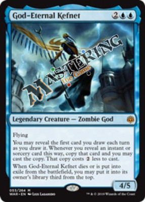 1x God-Eternal Kefnet War of the Spark MtG MasteringtheGame | eBay