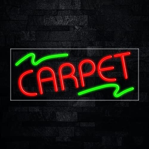 LED Flex Neon Carpet Sign for Business Displays | Electronic Light Up ...