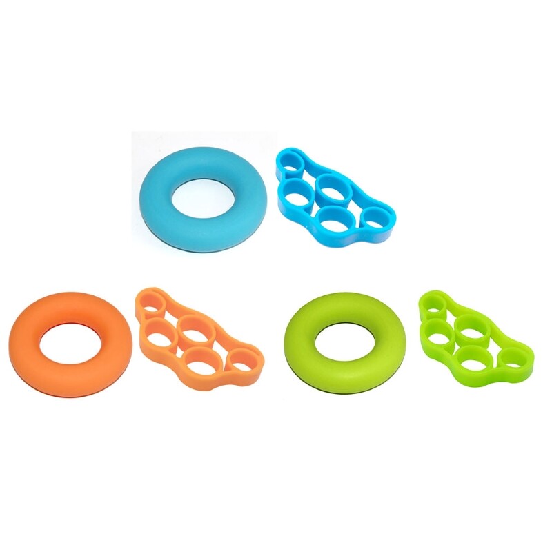 Hand Finger Stretcher Hand Resistance Bands Hand Grip Strengthener | eBay