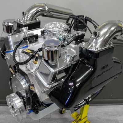 NEW 470HP 396ci Small Block Chevy Marine High Performance Crate Engine ...