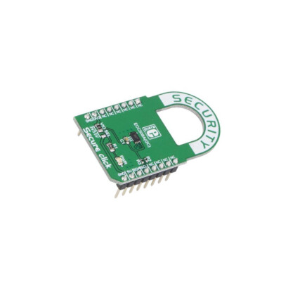 SECURE CLICK Click board authenticates I2C ATECC508A microBUS plug ...