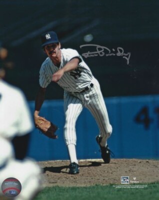 Autographed 8x10 RON GUIDRY New York Yankees Photo w/ Show Ticket | eBay