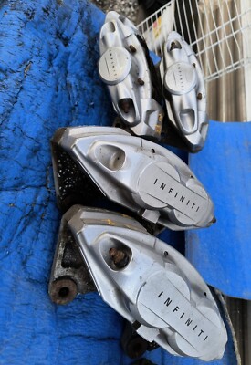 2014-2022 INFINITI Q50 SPORT 3.OT VR30 OEM AKEBONO BRAKE CALIPERS ...