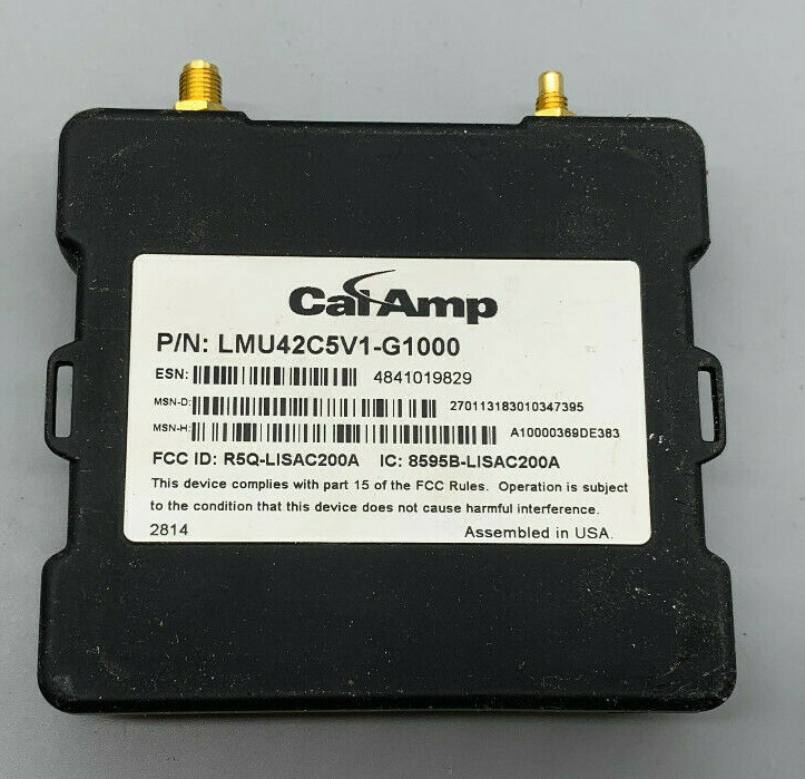 Calamp Cal Amp Gps LMU42C5V1-G1000 VEHICLE TRACKER for sale online | eBay